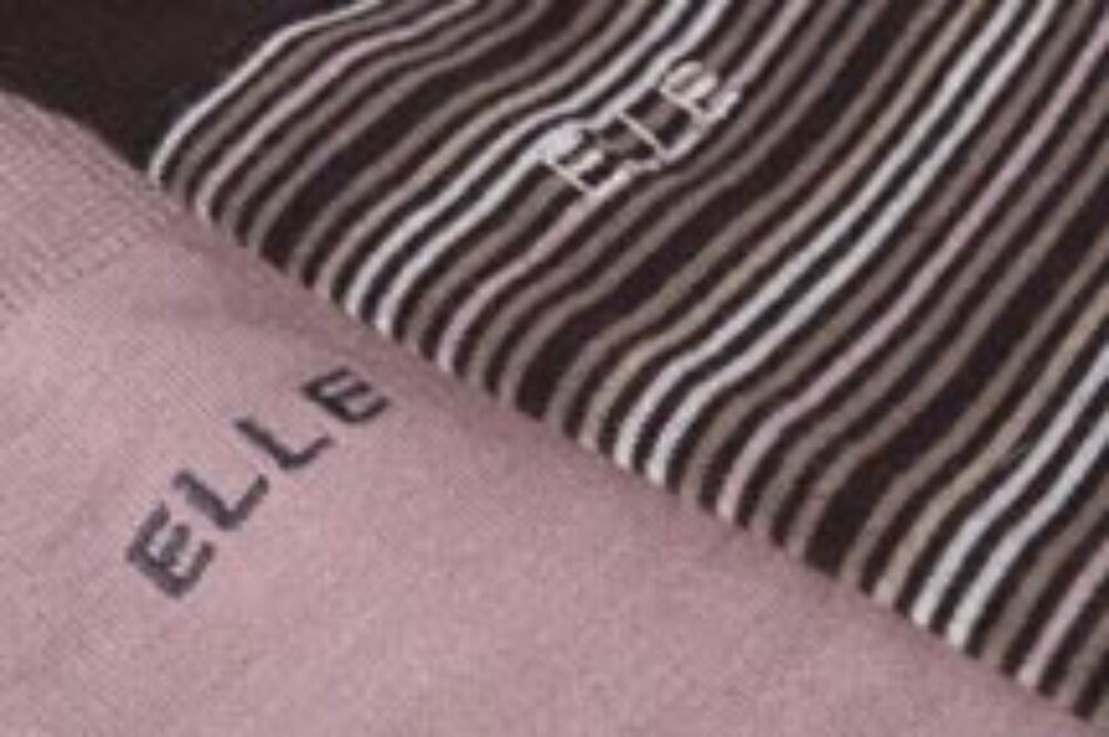 Ladies 2 Pair Elle Bamboo Striped and Plain Knee High Socks – Ellesocks